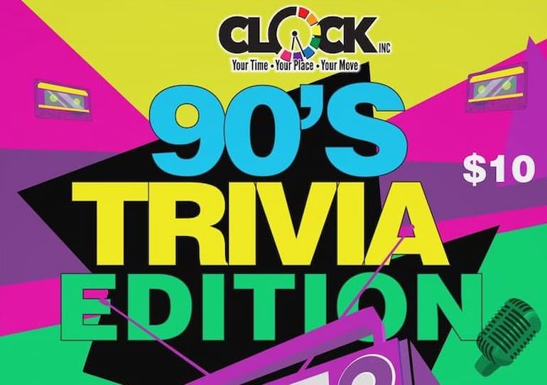 '90s Trivia For Clock Inc. • Rock Island