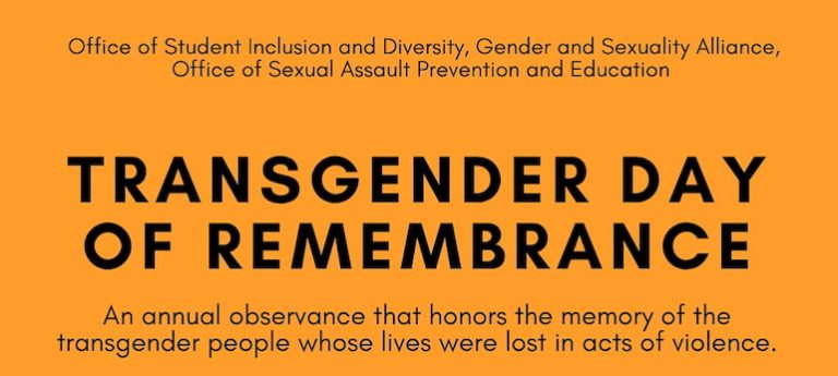 Transgender Day Of Remembrance • Rock Island IL